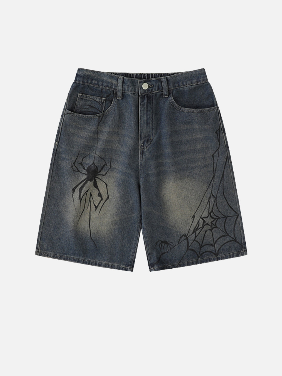 SPIDER - Baggy Graphic Shorts